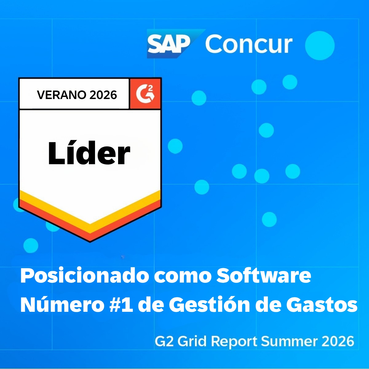 SAP Concur, nº1 en gestión de gastos según G2